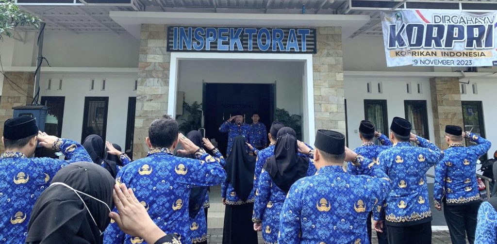 Upacara Peringatan HUT KORPRI ke-52